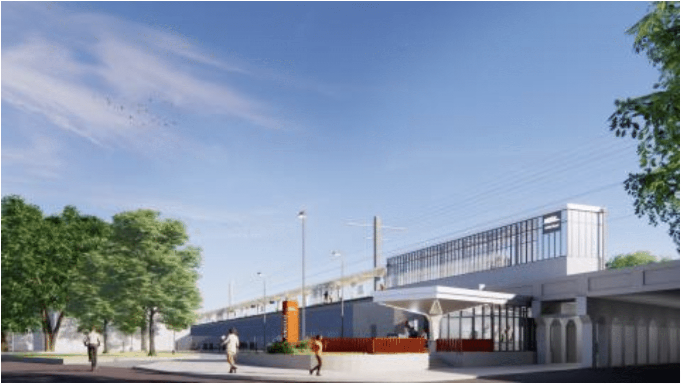 The 147th Street Metra station slated for a $13 million renovation ...